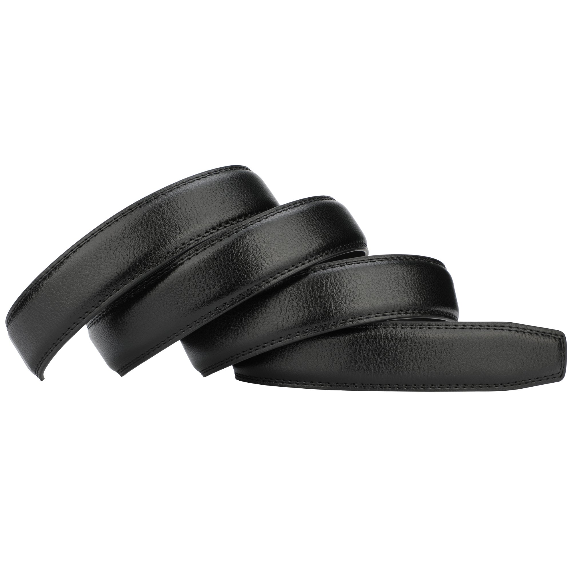 Lavemi Replacement Belt Strap for Rachet Belt, Width: 1 3/8"(Black 44")