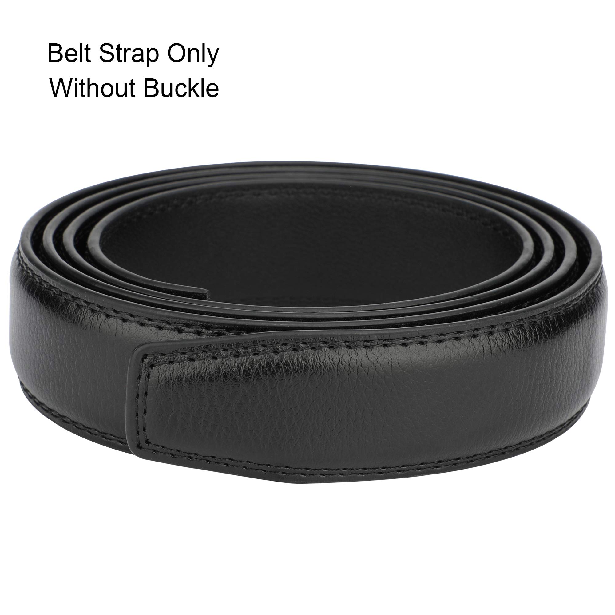 Lavemi Replacement Belt Strap for Rachet Belt, Width: 1 3/8"(Black 44")