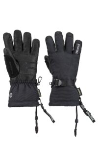 marmot women's randonnee glove, x-small, black