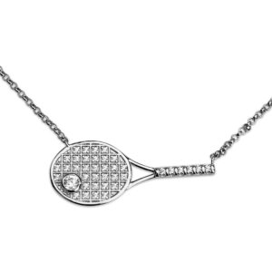 The Perfect Tennis Necklace (Silver)