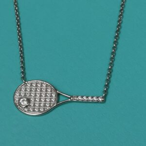 The Perfect Tennis Necklace (Silver)