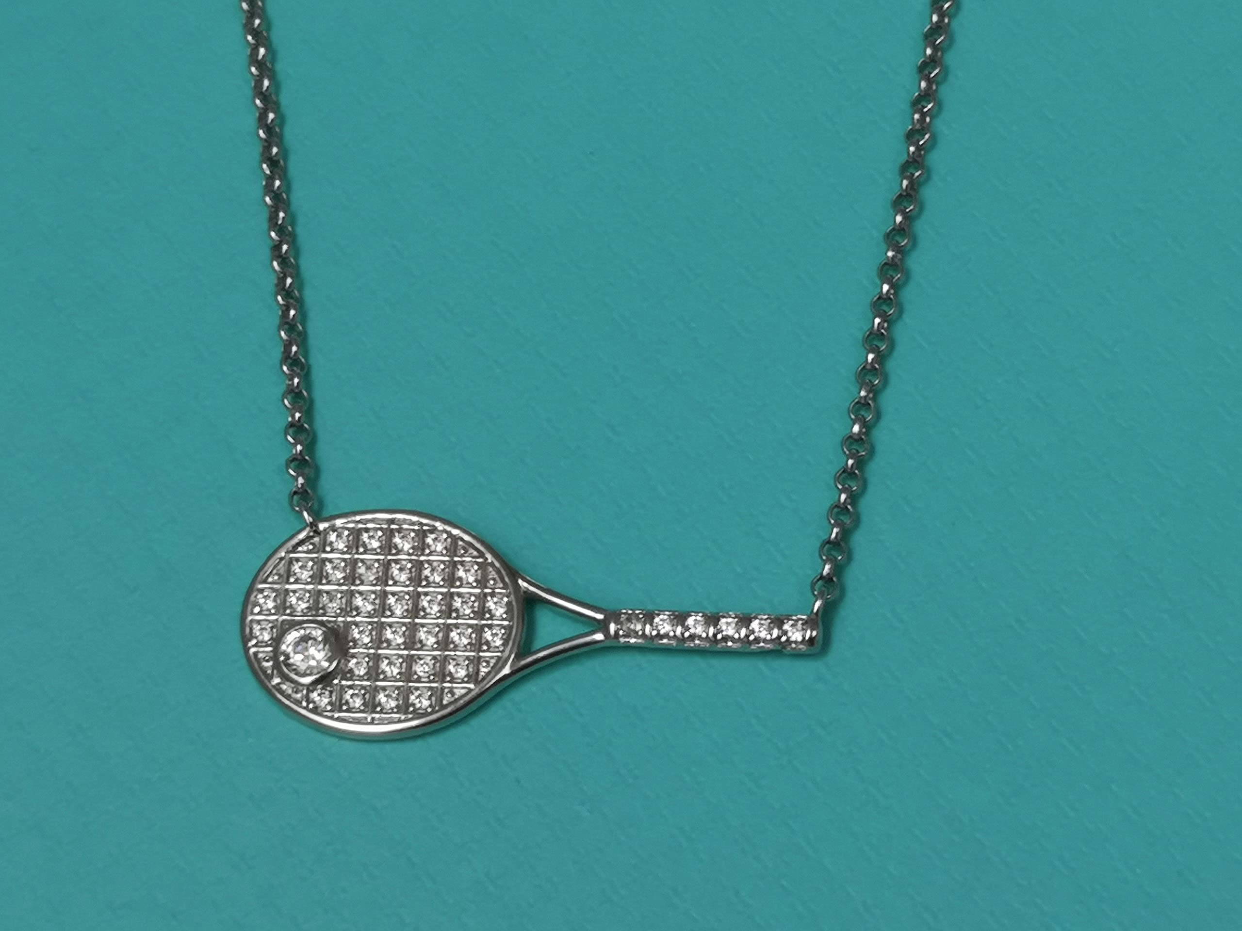 The Perfect Tennis Necklace (Silver)