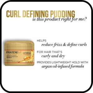 Pantene Gold Series Pudding Curl Defining 7.6 Ounce Jar (225ml) (2 Pack)