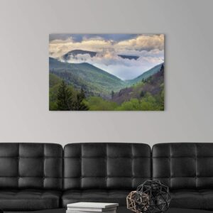 CANVAS ON DEMAND Great Smoky Mountains National Park, North Carolina Canvas Wall Art Print by Adam Jones, Home Decor, United States Artwork, 36"x24"