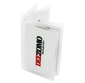 deezomo set of 2 wallet inserts replacement 6 page card holder for bifold or trifolds wallet