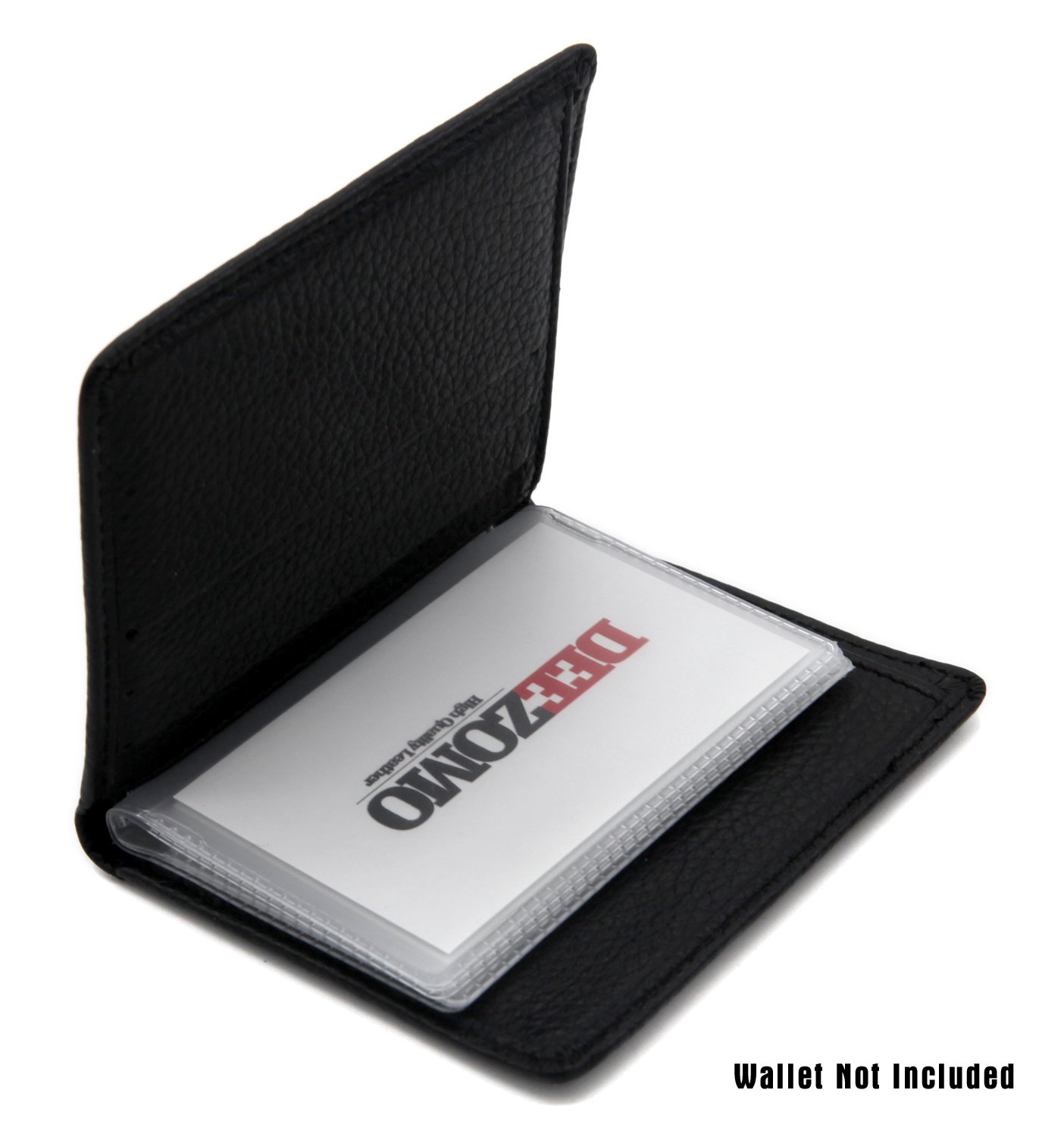 DEEZOMO SET OF 2 Wallet Inserts Replacement 6 Page Card Holder for Bifold or Trifolds Wallet