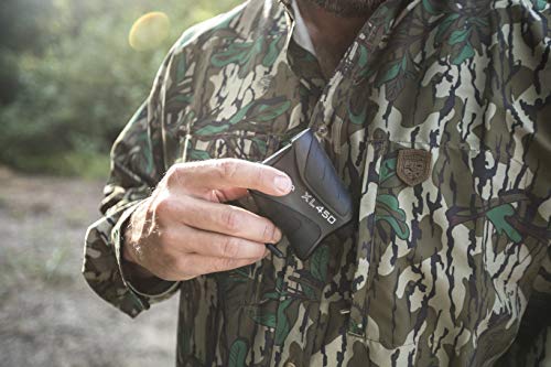 Halo XL450 Range Finder, 450 Yard laser range finder for rifle and bow hunting , black