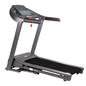 sunny health & fitness t7643 heavy duty walking treadmill with 350 lb high weight capacity, wide walking area and folding for storage