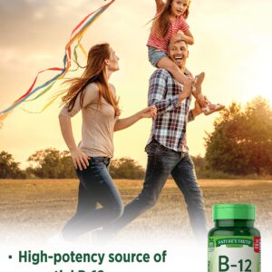 Nature's Truth B12 Vitamin Tablets | 1000 mcg | 220 Count | Non-GMO & Gluten Free Supplement