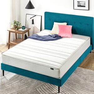 ZINUS 10 Inch Foam and Spring Mattress, Twin, CertiPUR-US Certified Foams, Mattress in A Box, White