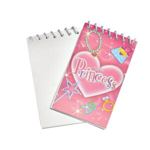 amscan mini princess notebooks /4