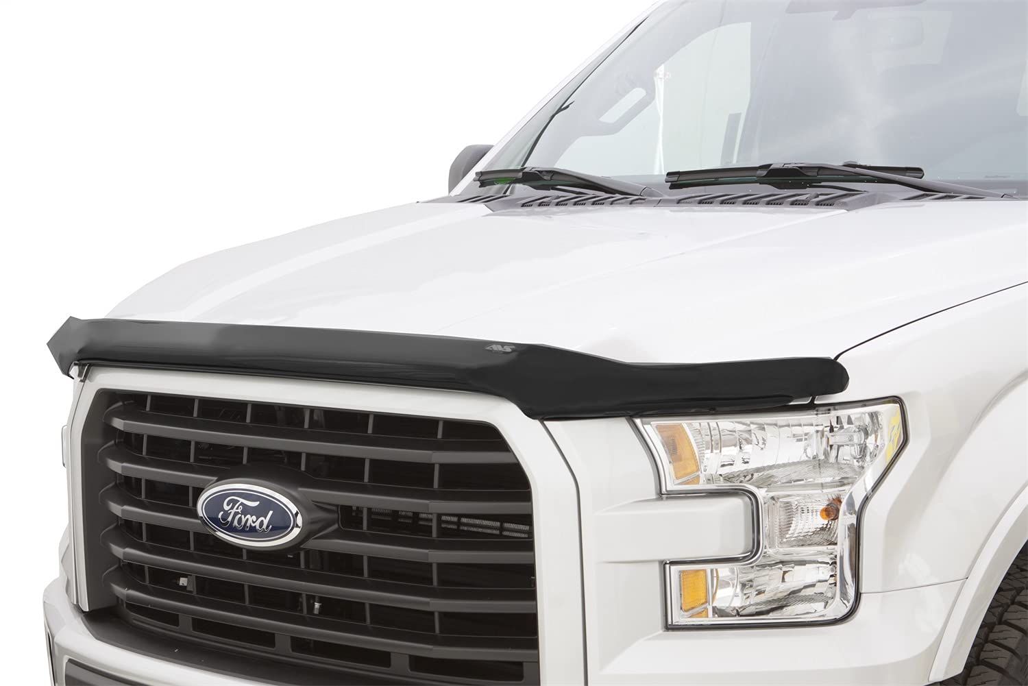 Auto Ventshade [AVS] Bugflector Hood Shield | 2016 - 2019 Ford Explorer , Black, High Profile, Smoke, 1 pc. | 23743