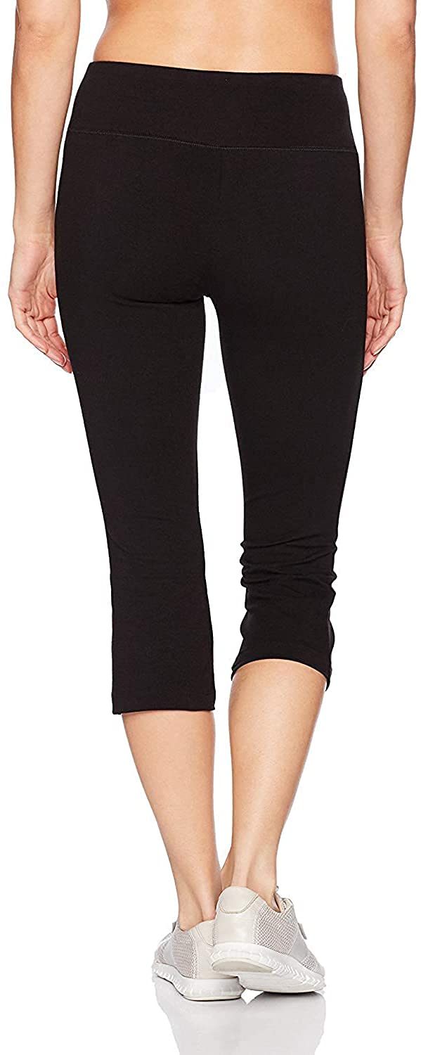 Spalding Women's Yoga Crop, Black, X-Large