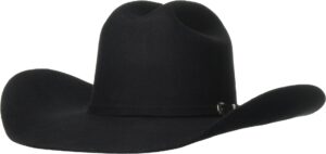 ariat men's wool cowboy hat, black, 7 1/4