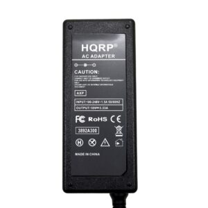 HQRP 18V AC Adapter Compatible with Insignia NS-SB314 NS-SB316 NS-SB515 NS-HSB318 Soundbar Home Theater Speaker Sound-Bar Power Supply Cord Adaptor NSSB316 + Euro Plug Adapter