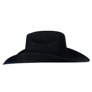 ARIAT Youth Wool Maverick Western Cowboy Hat, Black, Size L (Fits up to 6-3/4")