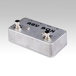 aby selecor combiner switch ab box new pedal footswitch amp / guitar ab