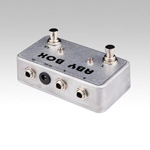 ABY Selecor Combiner Switch AB Box New Pedal Footswitch Amp / guitar AB