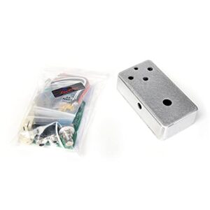 build your own fuzz pedal all kits with 1590b style aluminum metal stomp box case