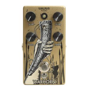 walrus audio warhorn mid-range overdrive guitar effects pedal