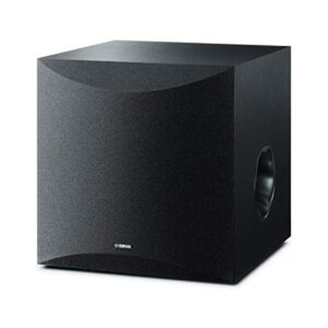 yamaha audio 10" 100w powered subwoofer - black (ns-sw100bl)