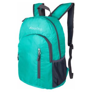 MounTop Outdoor Lightweight Foldable Water Resistant Backpack for Travel Hiking Riding