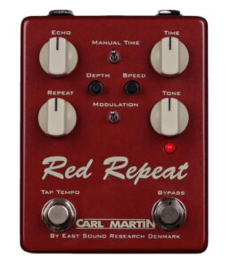 carl martin red repeat with tap tempo tt