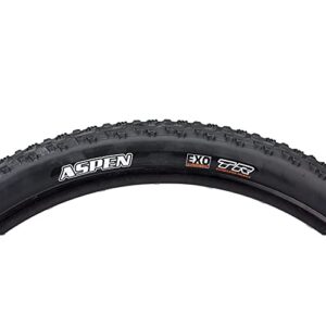 Maxxis Aspen Folding Dual Compound Exo/tr Tyre - Black, 29 x 2.25-Inch