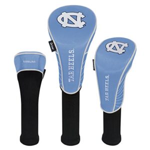 team effort north carolina tar heels set of three headcovers