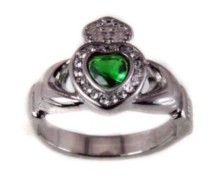 t12 stainless steel claddagh ring irish love tradition heart and crown (7)