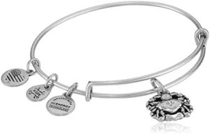 alex and ani crab ii rafaelian silver bangle bracelet