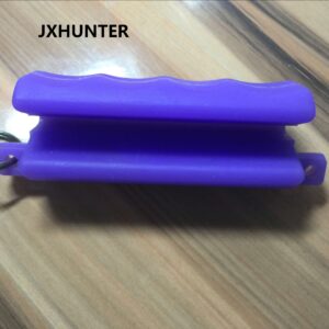 JIEXI HWYP Silicone Rubber Archery Arrow Puller with Keychain Pack of 1 (Purple)