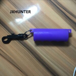 JIEXI HWYP Silicone Rubber Archery Arrow Puller with Keychain Pack of 1 (Purple)