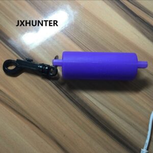 JIEXI HWYP Silicone Rubber Archery Arrow Puller with Keychain Pack of 1 (Purple)