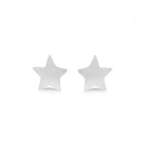 boma jewelry sterling silver star stud earrings