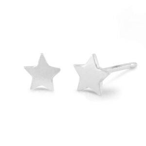 Boma Jewelry Sterling Silver Star Stud Earrings