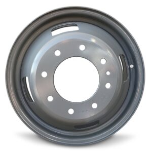 for 2005-2019 ford f350sd 17 inch painted grey rim - oe direct replacement - road ready car wheel