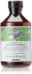 davines naturaltech renewing shampoo, gentle cleansing that promotes the well being of hair and scalp, 8.45 fl oz (pack of 1)