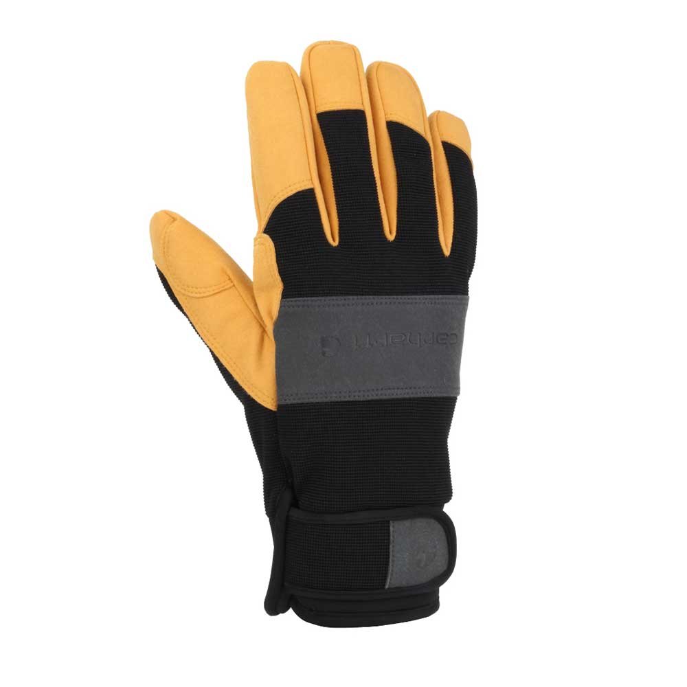 Carhartt Men's WB Dex Glove,black-Barley,Large