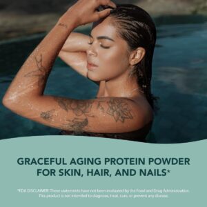 AMANDEAN Premium Anti-Aging Marine Collagen Peptides Powder. 500g Wild-Caught Hydrolyzed Fish Collagen Supplement. Type 1 & 3 Collagen Protein. 18 Amino Acids for Skin, Hair, Nails.