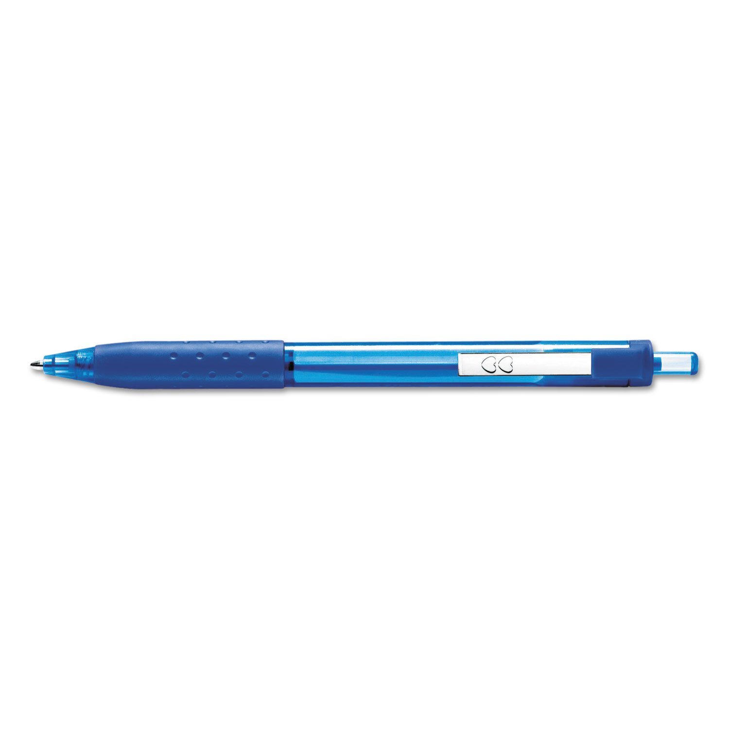 Paper Mate® InkJoy™ 300 RT Retractable Pens, Medium Point, 1.0 mm, Translucent Blue Barrels, Blue Ink, Pack Of 12