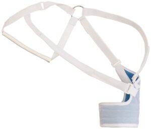 sammons preston 79336 rolyan original hemi comfortable shoulder sling with elastic straps for left arm, medium, long