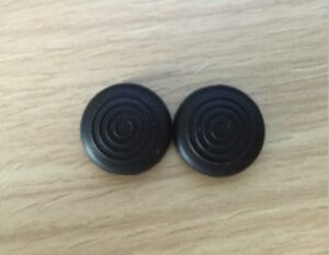 analog silicone thumb stick grip joystick caps cover for ps4 ps3 xbox 360 xbox one game controllers (black)