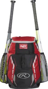 rawlings | r400 backpack equipment bag | scarlet