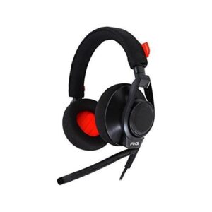 plantronics rig flex lx performance game & chat audio stereo wired headset, black - xbox one