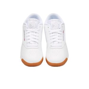 Reebok Women's Princess Wide Fashion Shoes,White/Gum, 8