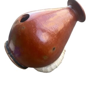 Udu clay drum with goat skin (Udu)