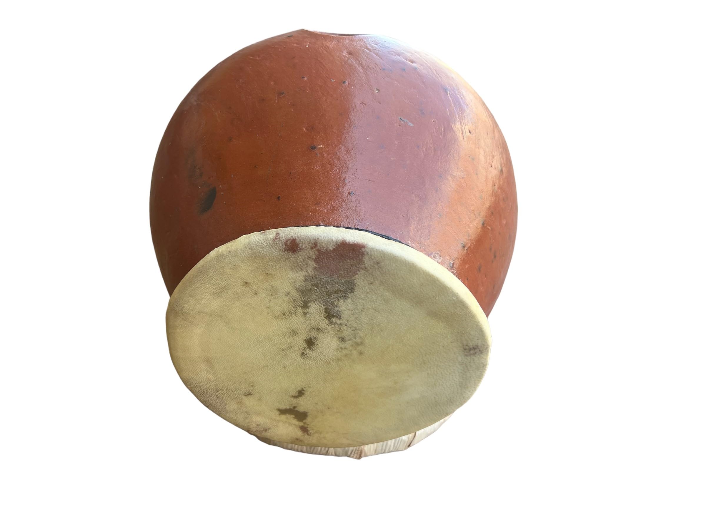 Udu clay drum with goat skin (Udu)