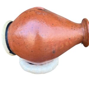 Udu clay drum with goat skin (Udu)