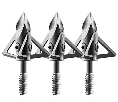 Ramcat Fixed Broadheads (Diamondback Deep Six - 100 Grain, 3 Pack)